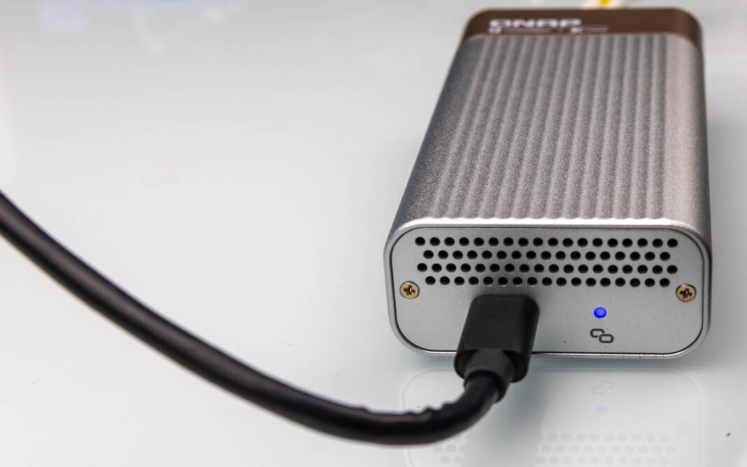 QNAP QNA-T310G1S Thunderbolt 3 to 10G Adapter Quick Look - ServeTheHome