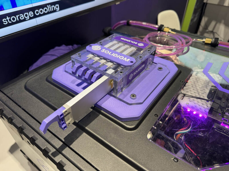 This is the Solidigm Liquid-Coolable NVMe SSD Design - ServeTheHome