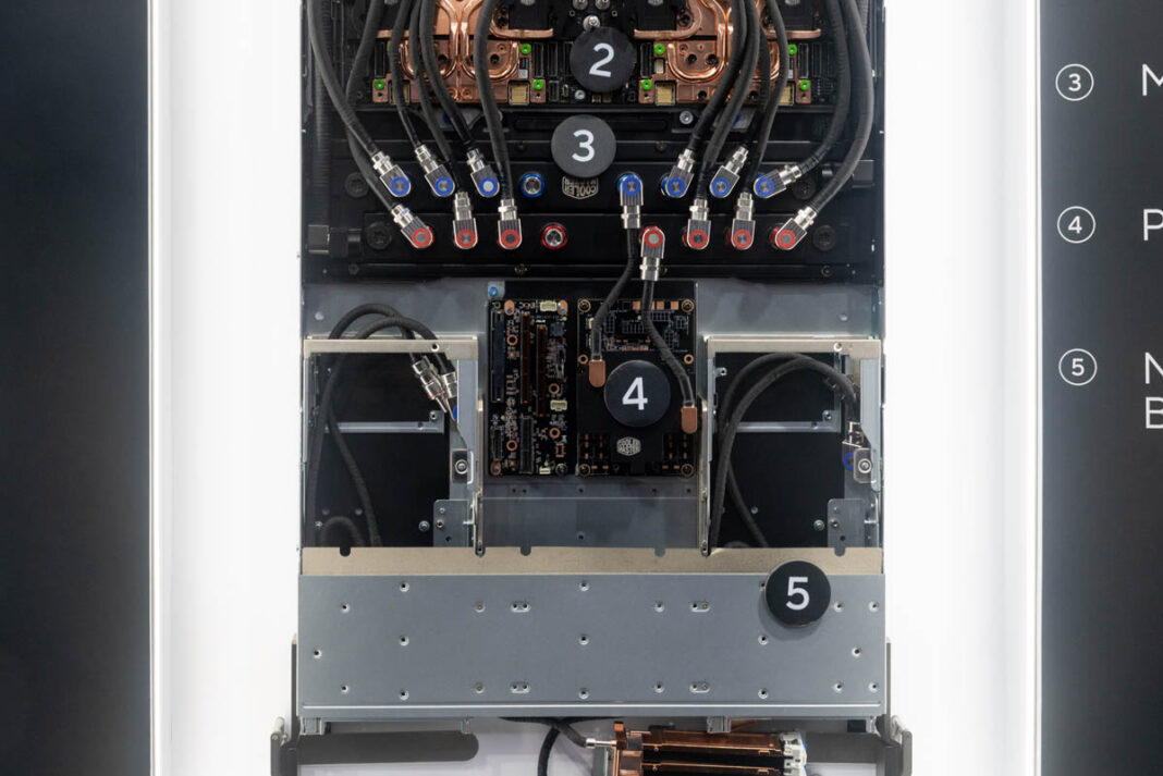 ASUS AI Pod NVIDIA GB300 NVL72 at NVIDIA GTC 2025 - ServeTheHome