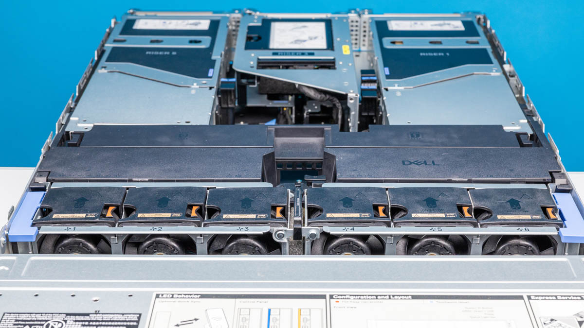 Dell PowerEdge R770 Lid Off - ServeTheHome