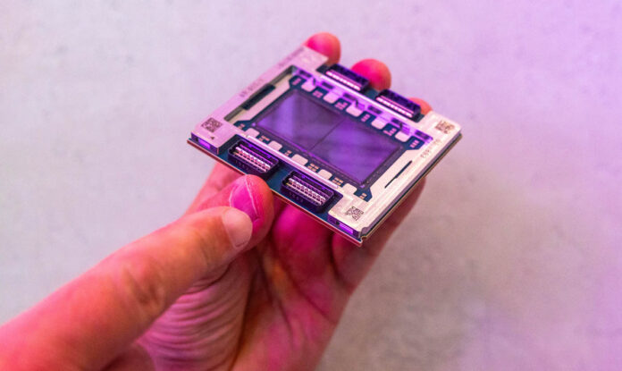 The New IBM z17 Telum II Processor Module Cut Open Down to Silicon