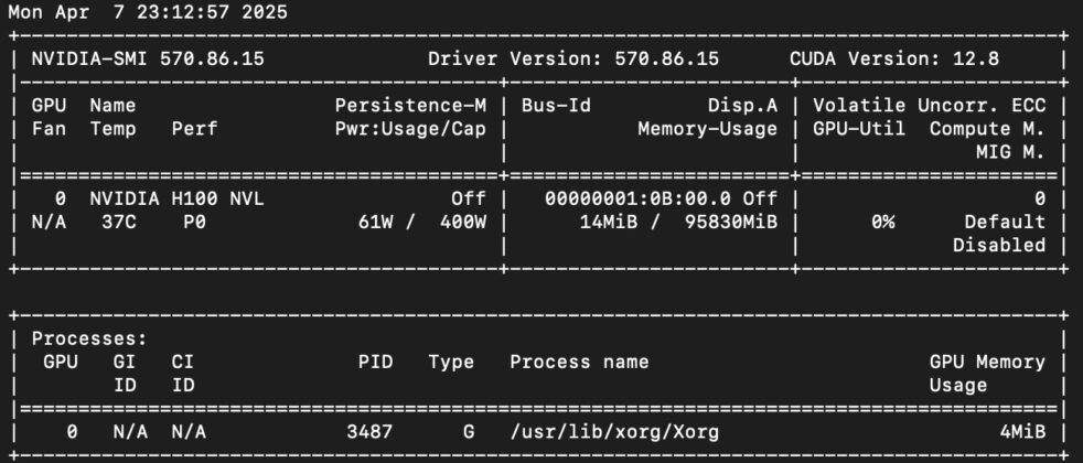 Can You Run the 94GB NVIDIA H100 NVL PCIe as a Single GPU - ServeTheHome