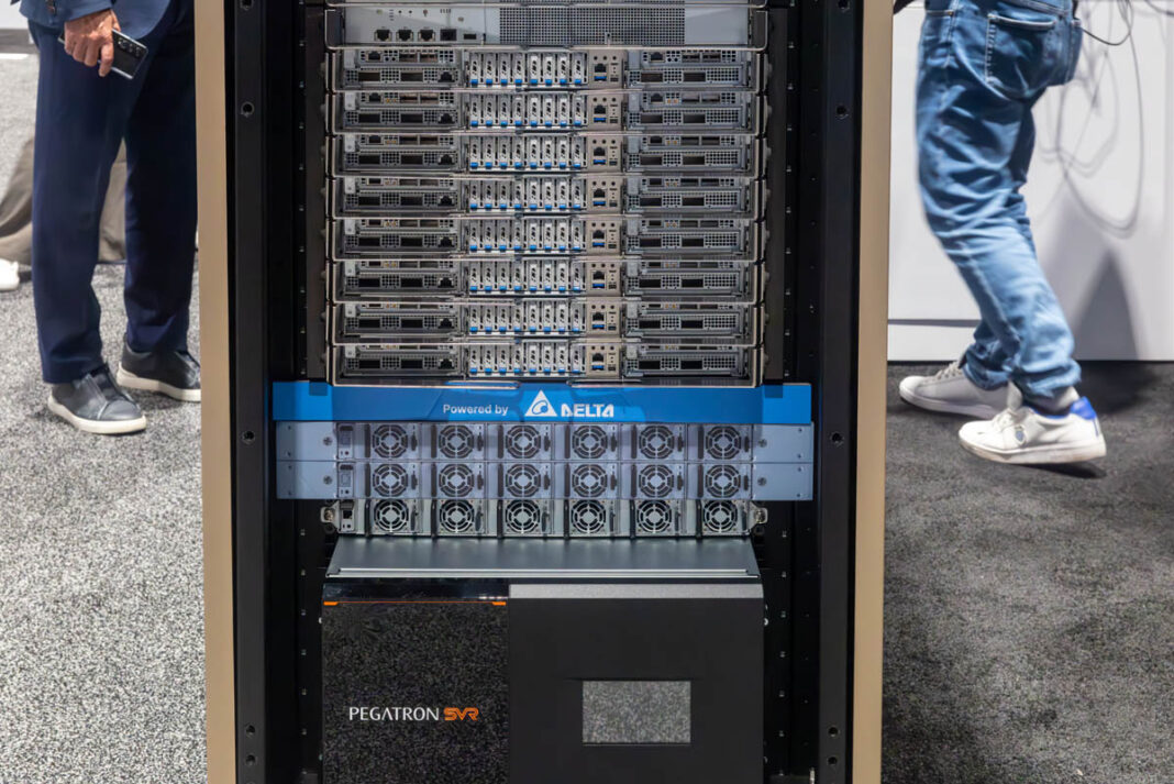 Pegatron NVIDIA GB300 NVL72 and More at NVIDIA GTC 2025 - ServeTheHome