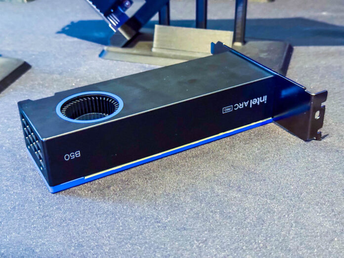Intel Arc Pro B50 and B60 For Lower Cost Pro GPUs and 18A Panther Lake ...