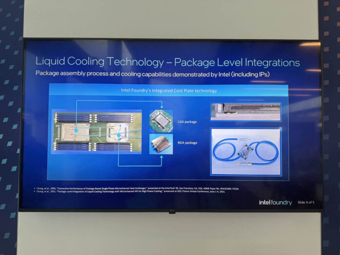 Intel Foundry Thermal Capabilities with TIM Options and In-Package ...