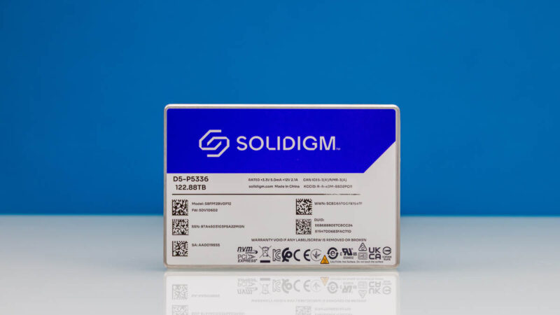 Solidigm D5-P5336 122.88TB NVMe SSD Review - ServeTheHome
