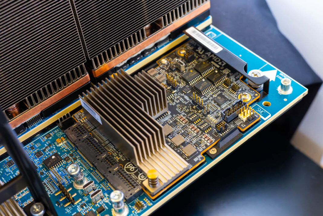 This is the AMD Instinct MI350 - ServeTheHome