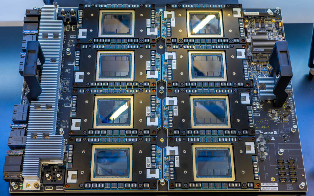This is the AMD Instinct MI350 - ServeTheHome