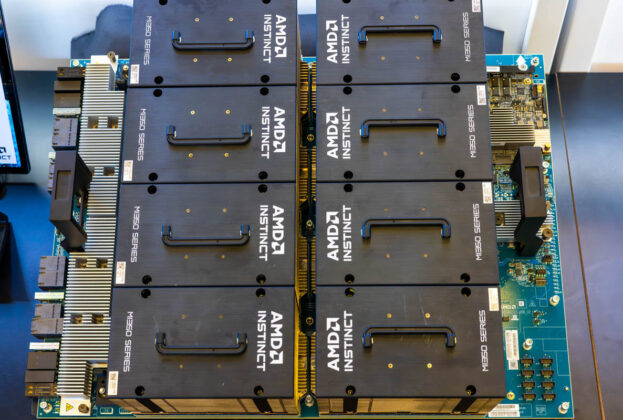 This is the AMD Instinct MI350 - ServeTheHome