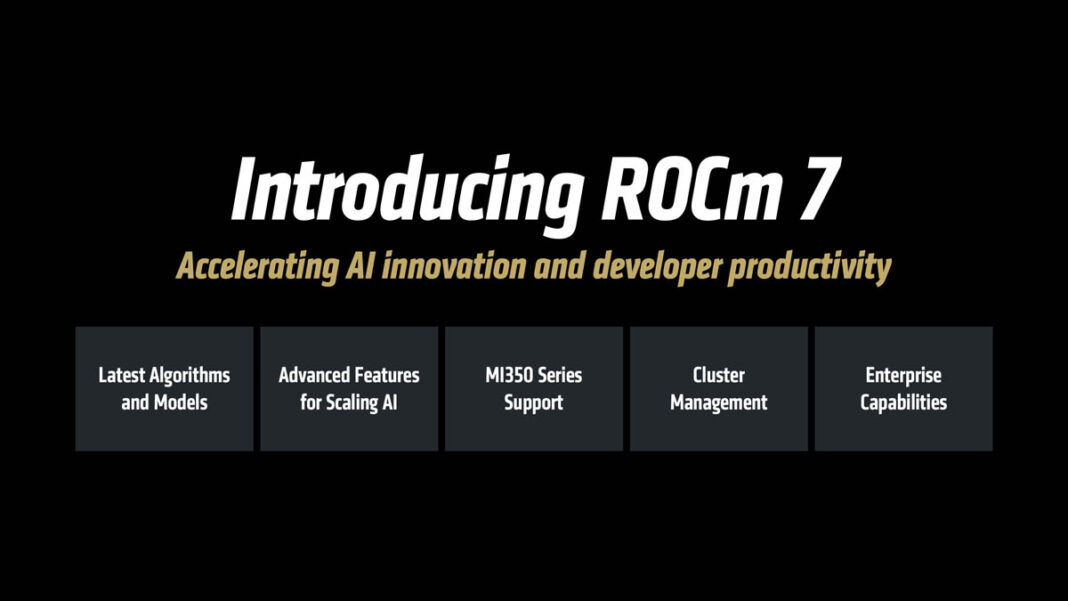 AMD MI350 and CDNA 4 Architecture Launched with ROCm 7 - ServeTheHome