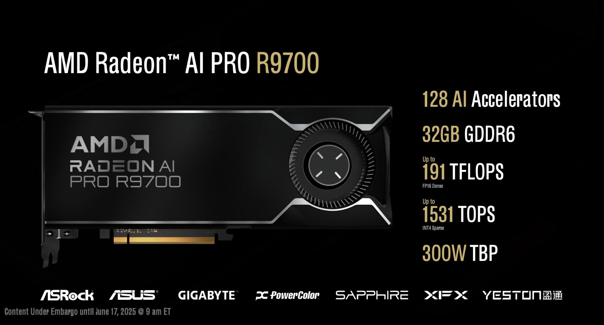 New AMD Ryzen Threadripper 9000 Series and AMD Radeon AI Pro R9700 ...