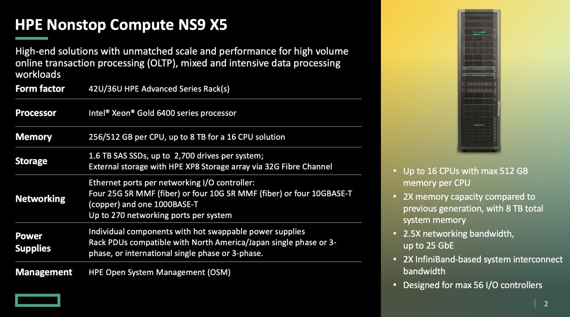 HPE NonStop Systems Get an Intel Sapphire Rapids Refresh - ServeTheHome