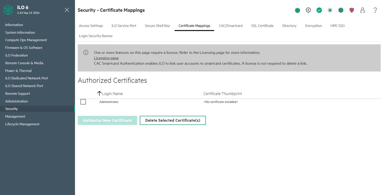 HPE iLO 6 Essentials to Advanced Upgrade What Changes in the UI - Page ...
