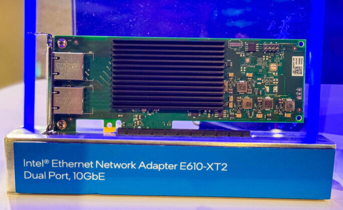 New Intel E610 NICs Shown for Low Power 10Gbase-T and 2.5GbE - ServeTheHome