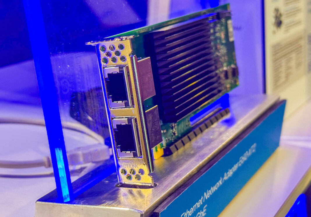 New Intel E610 NICs Shown for Low Power 10Gbase-T and 2.5GbE - ServeTheHome