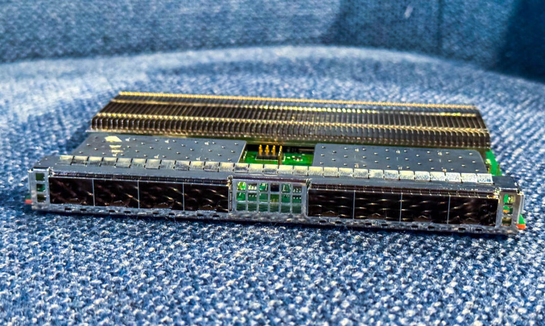 This is the New Double Wide NIC with 8x 25GbE Ports Using the Intel ...
