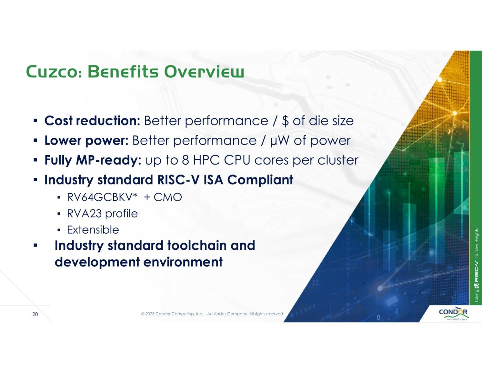 Condor Computing's Cuzco, a High-Perf RISC-V Design at Hot Chip 2025 ...