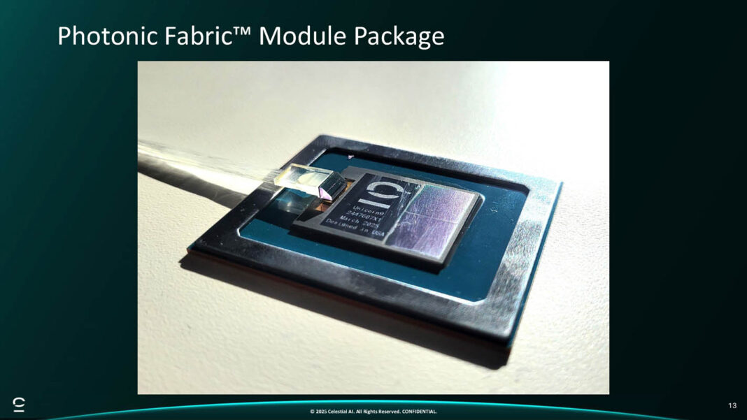 Celestial AI Photonic Fabric Module at Hot Chips 2025 - ServeTheHome