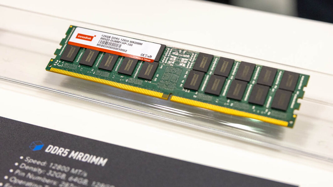 InnoDisk Shows DDR5-12800 MRDIMMs at FMS 2025 - ServeTheHome