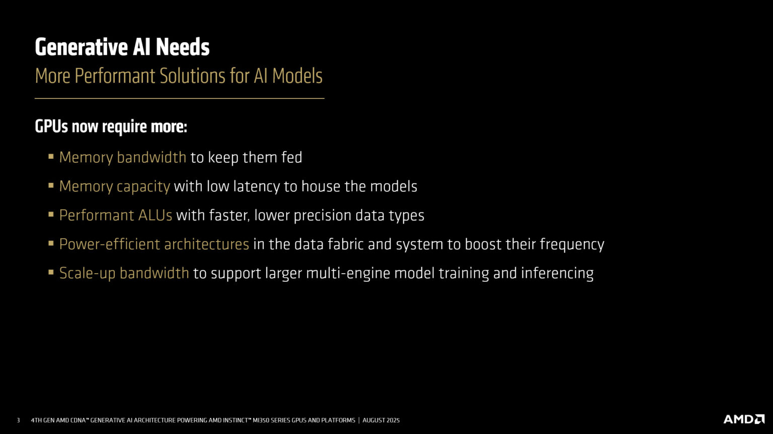 AMD Dives Deep on CDNA 4 Architecture and MI350 Accelerator at Hot Chips 2025 - ServeTheHome