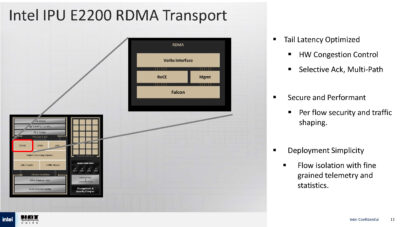 Intel IPU E2200 400G DPU at Hot Chips 2025 - ServeTheHome