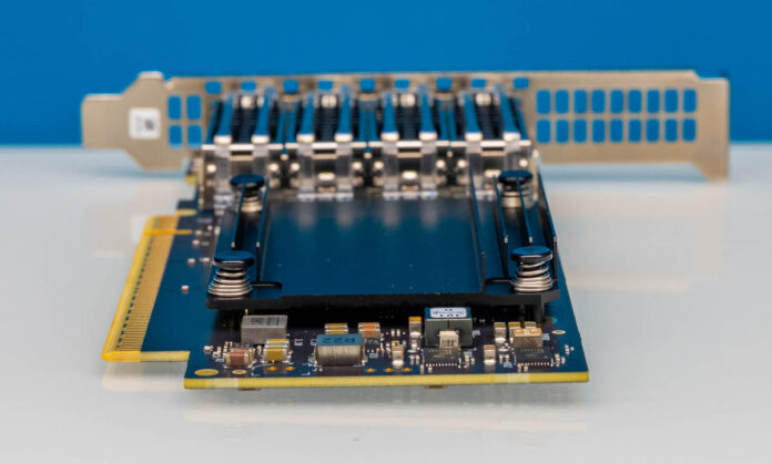 NVIDIA ConnectX-7 Quad Port 50GbE SFP56 Adapter Review - ServeTheHome