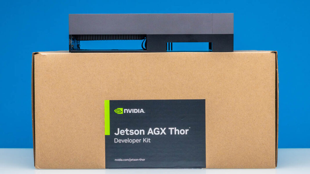 NVIDIA Jetson AGX Thor Developer Kit Hands-on Blackwell for Robotics ...