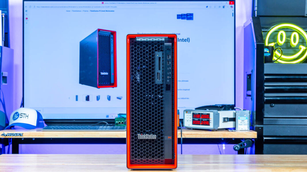 Lenovo ThinkStation P5 Review A Fast Intel Xeon Workstation - ServeTheHome