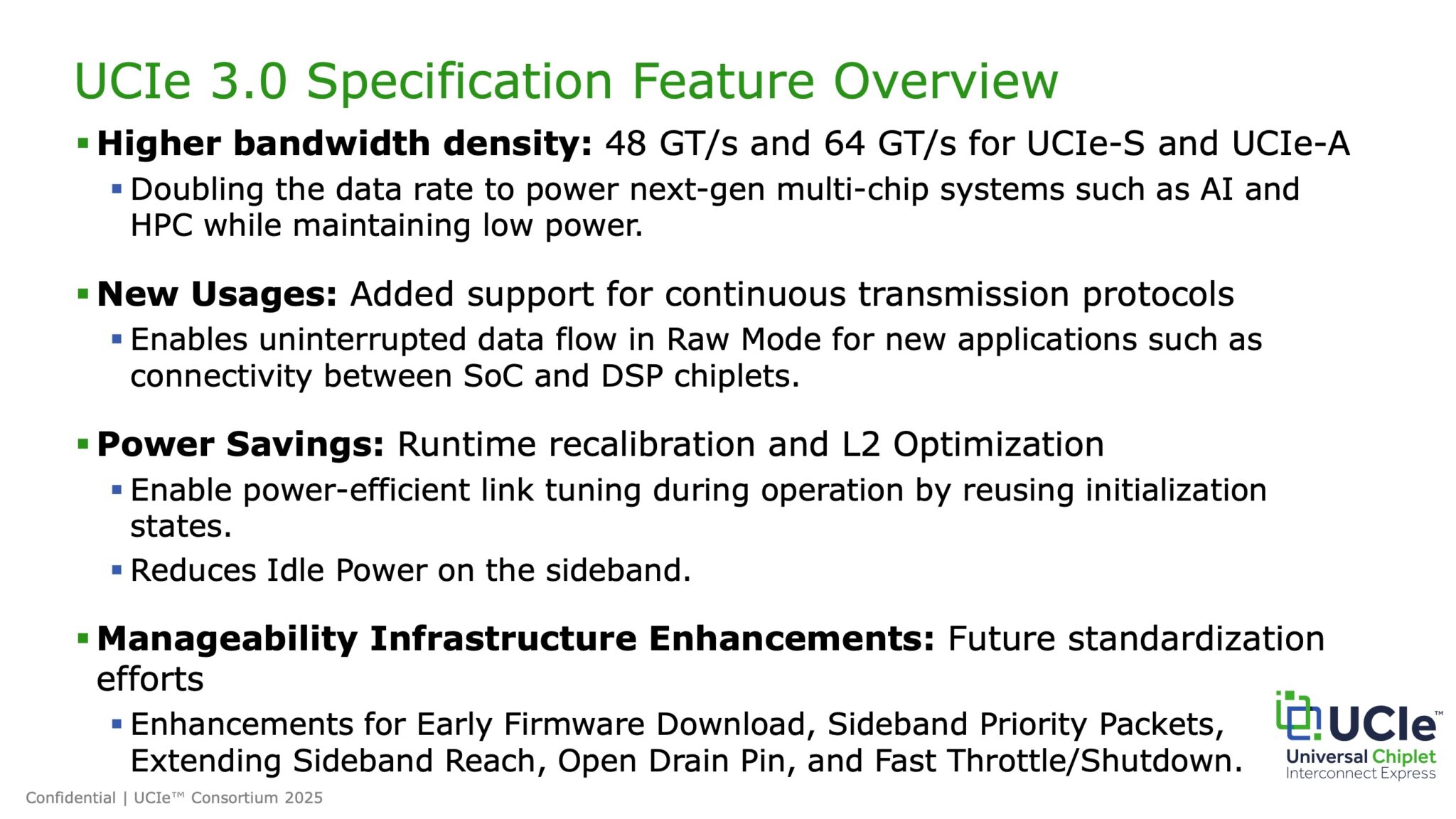 UCIe 3.0 Spec Released with Big Speed Up for Chiplets - ServeTheHome