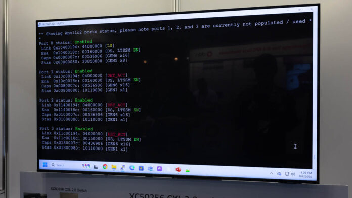 XConn Tech Shows off New PCIe Gen6 and CXL 3 Switch Chips at FMS 2025 ...