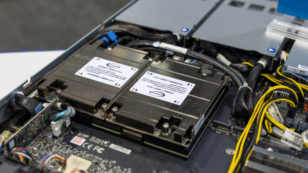 This is a Supermicro NVIDIA Grace Superchip Storage Server - ServeTheHome
