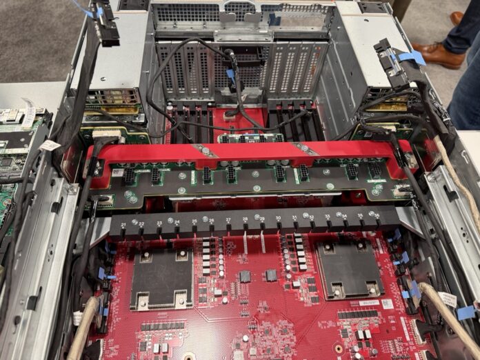 Broadcom Shows the PEX90144 144 lane PCIe Gen6 Switch at SC25 ...