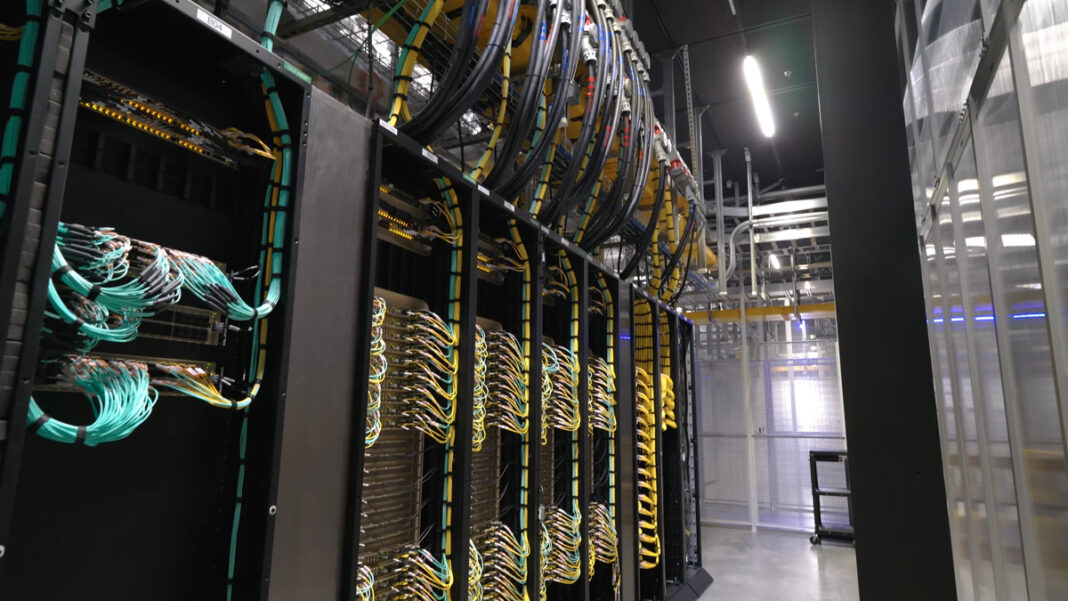 Touring the Center of the Internet and an AI Data Center at Equinix ...