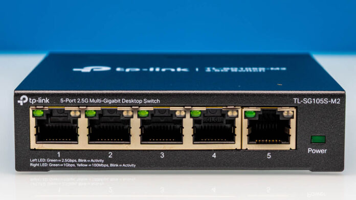 TP-Link TL-SG105S-M2 Review 5-port 2.5GbE Switch - ServeTheHome