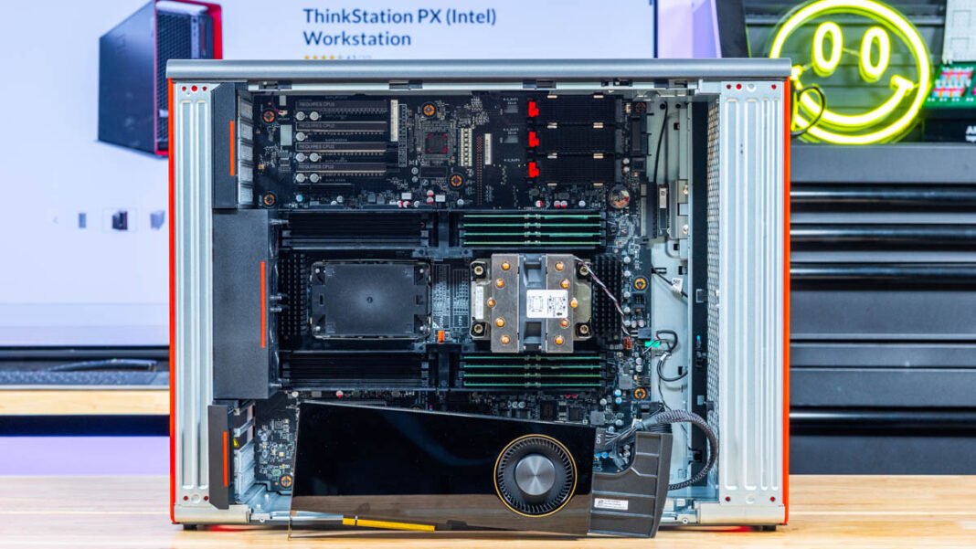 Lenovo Thinkstation Px Workstation Review Intel Xeon For Large Scale