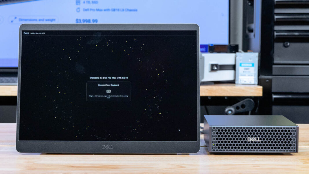 Dell Pro 14 Plus Portable Monitor P1425 Quick Look - ServeTheHome