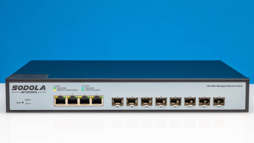 Sodola SL-SWTGW2C48NS 12-port Combo 10GbE Switch Review - ServeTheHome