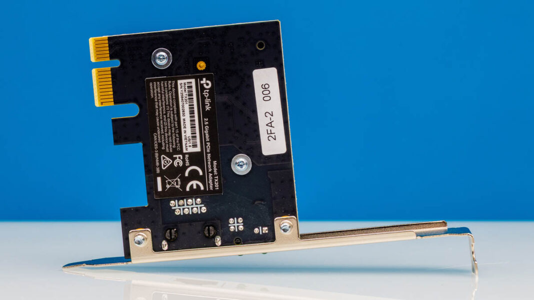TP-Link TX201 2.5GbE PCIe Adapter Review - ServeTheHome