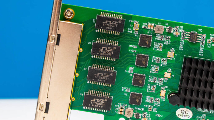 10Gtek Quad Port 2.5GbE Realtek RTL8125 NIC Review - ServeTheHome