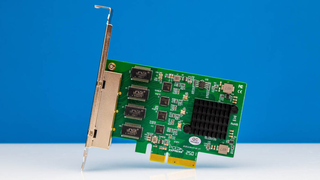 10Gtek Quad Port 2.5GbE Realtek RTL8125 NIC Review - ServeTheHome